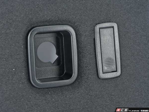 Genuine BMW - 51477452458 - Right Trunk Trim - Black (51-47-7-452-458)