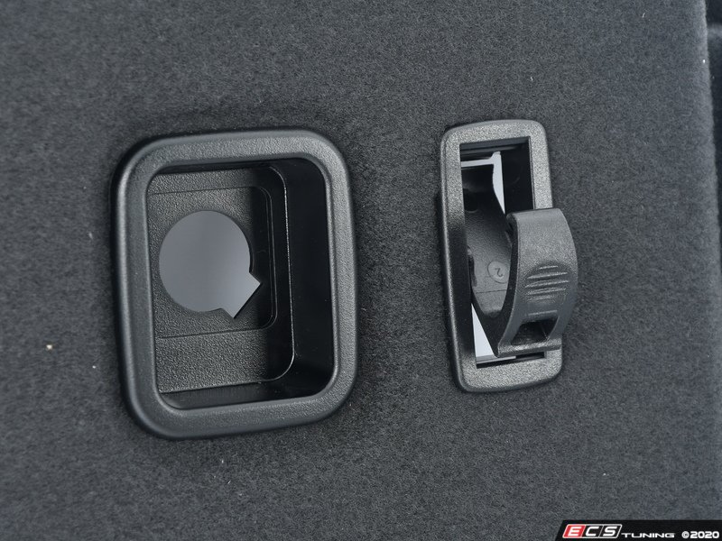 Genuine BMW - 51477452458 - Right Trunk Trim - Black (51-47-7-452-458)