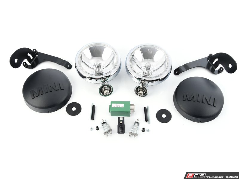 Genuine MINI - 63120144132KT - Driving Lights Retrofit Kit - Chrome