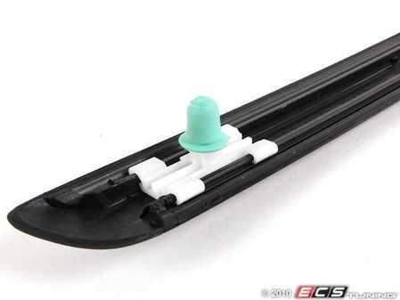 Genuine BMW - 51138208451 - Rear Door Moulding - Left (51-13-8-208-451)