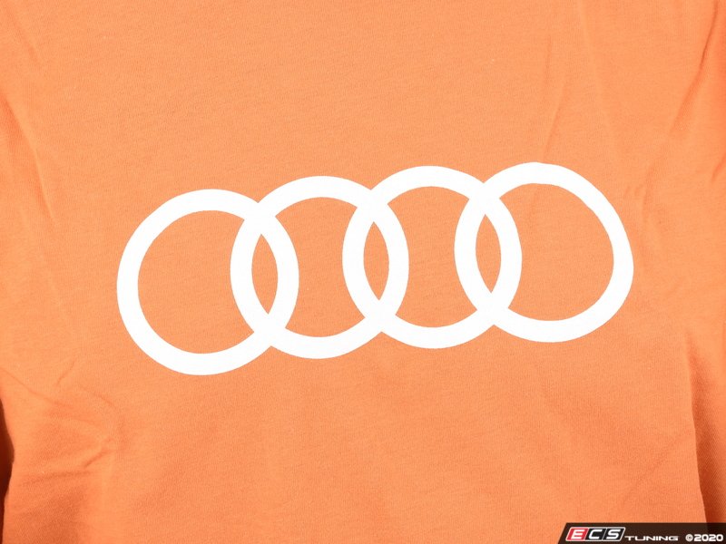 Genuine Volkswagen Audi - ACM3908ORG2X - 2020 Signature Tee - Orange ...