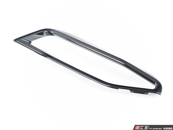 Genuine BMW - 51118093302 - TRIM ON GRILL, SIDE, RIGHT (51-11-8-093-302)