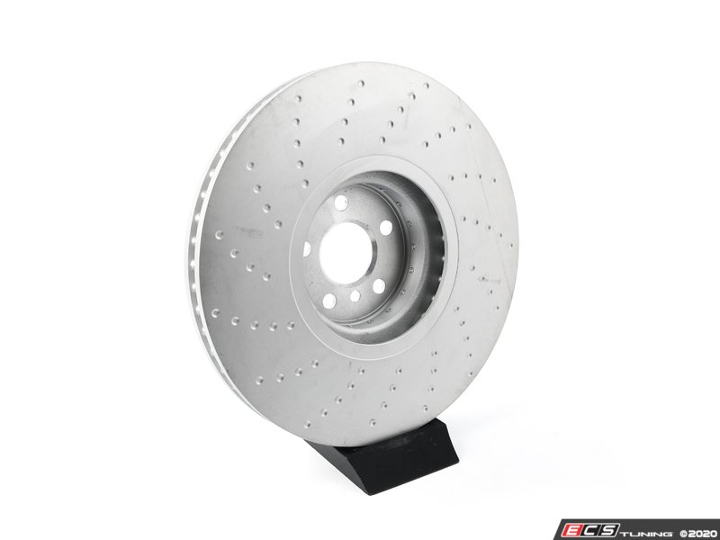 Genuine BMW - 34106887658 - Dimpled Brake Rotor - Front Right (395x36mm ...