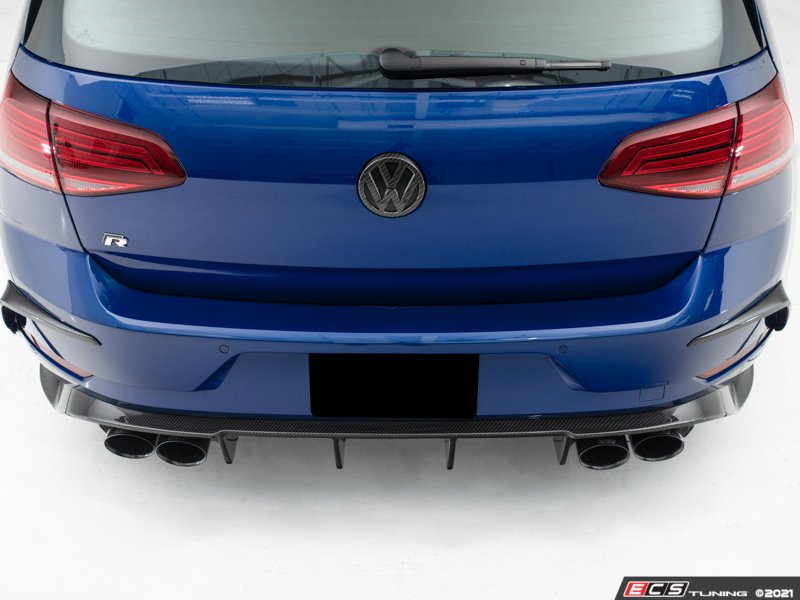 ECS - 026314ecs01KT - MK7.5 Golf R Carbon Fiber Rear Diffuser