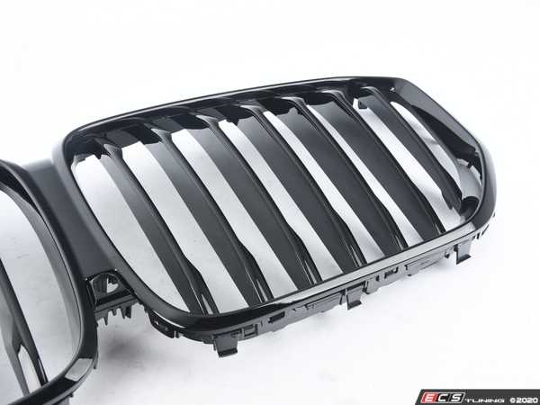 Genuine BMW - 51138096591 - Grill Front - Nivi (51-13-8-096-591)