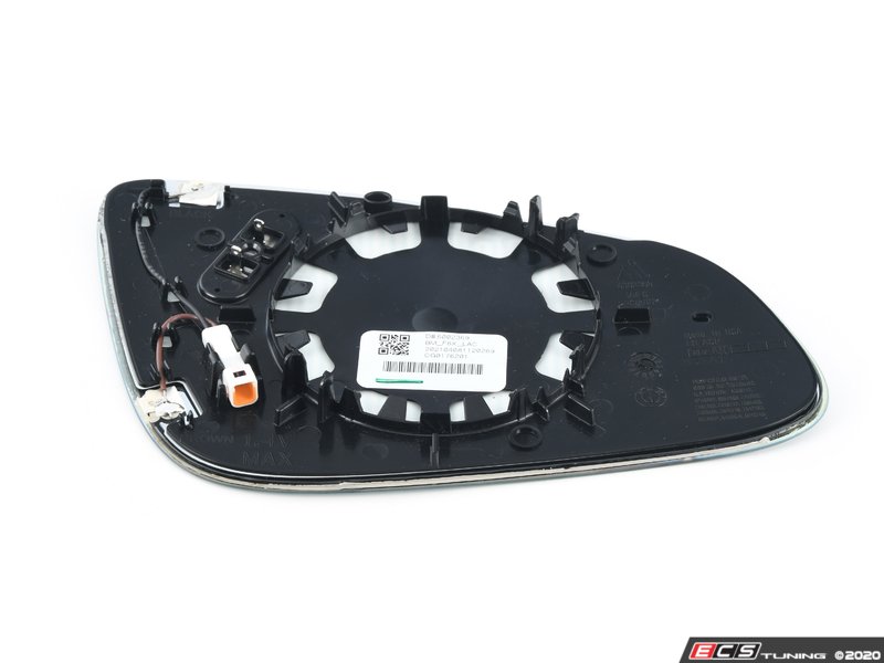 Genuine BMW - 51168059567 - MIRROR GLAS, HEATED, WIDE-AN (51-16-8-059-567)