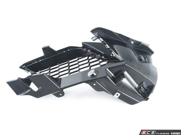 Genuine BMW - 51118073521 - GRILL, BUMPER, FRONT, LEFT (51-11-8-073-521)