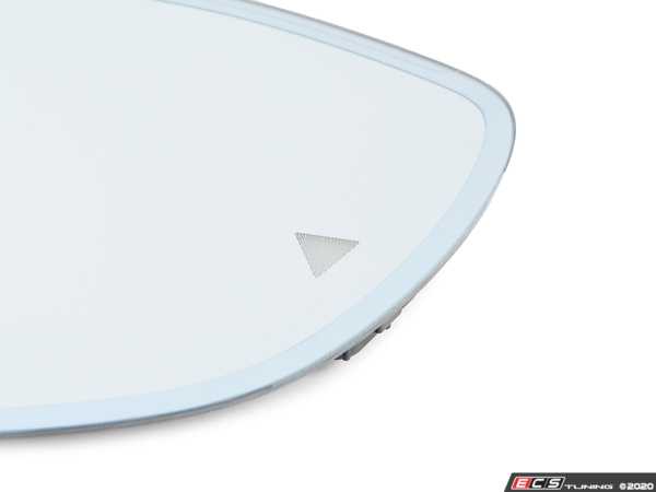 Genuine BMW - 51167441445 - Heated Mirror Glass - Left (51-16-7-441-445)