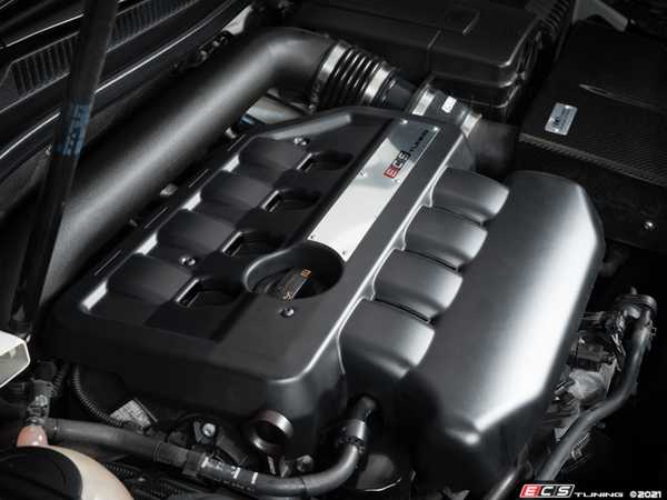 ECS - 007122LA03 - 2.0T TSI Textured Black Engine Cover - (NO LONGER ...