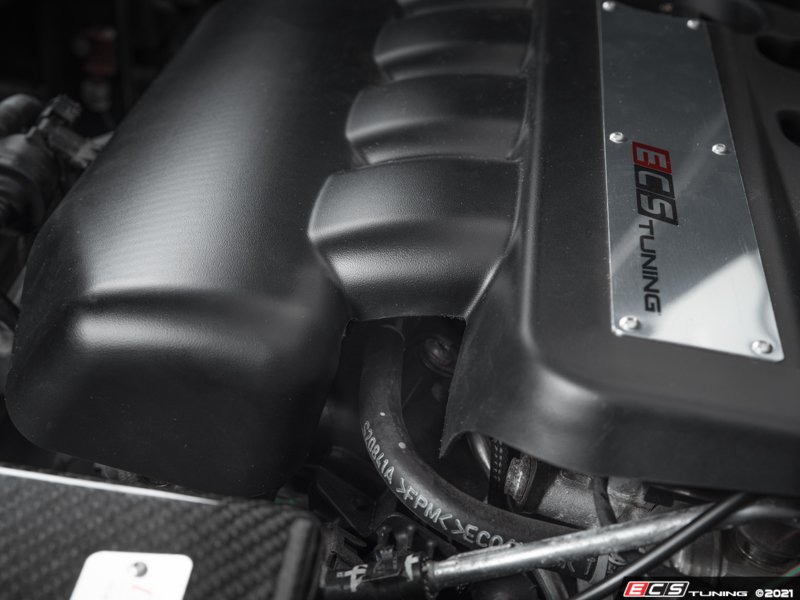 ECS - 007122LA03 - 2.0T TSI Textured Black Engine Cover - (NO LONGER ...