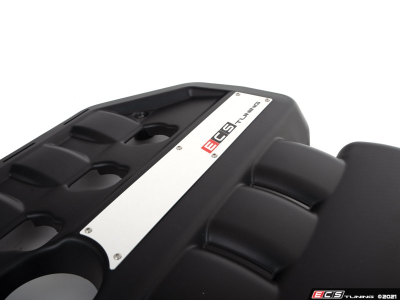 ECS - 007122LA03 - 2.0T TSI Textured Black Engine Cover - (NO LONGER ...