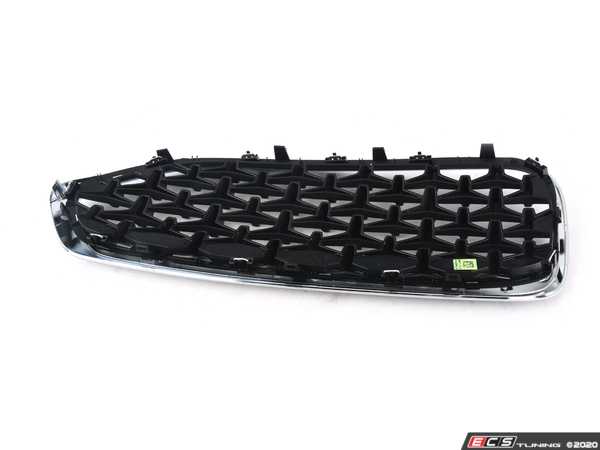 Genuine BMW - 51117489710 - Grille - Front - Right (51-11-7-489-710)