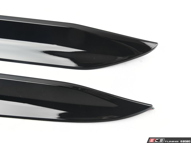 Genuine BMW - 51192460601 - TAIL FINS, HIGH-GLOSS BLACK, (51-19-2-460-601)