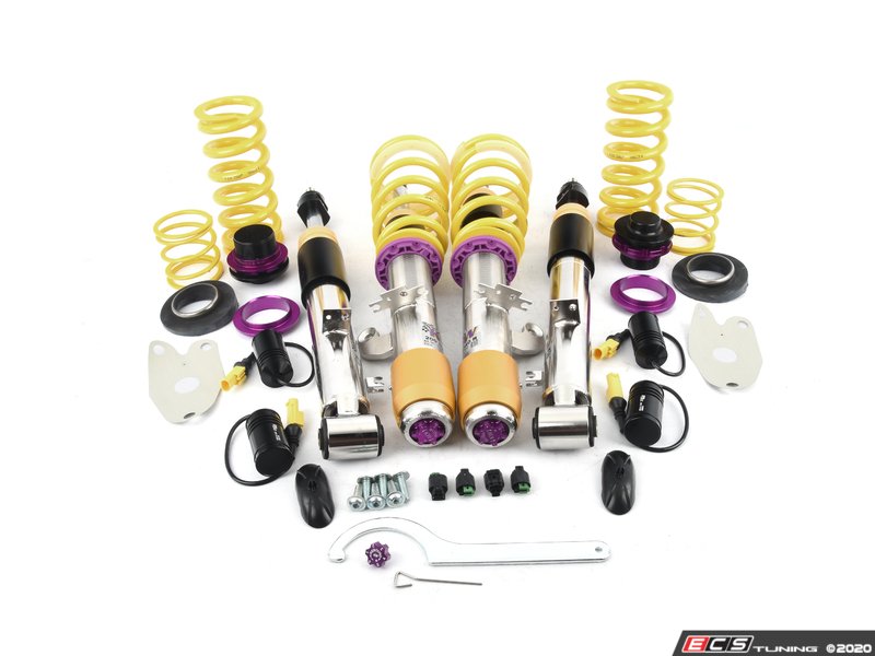 KW Suspension - 352200AP - KW V3 Series Coilover Kit - Adjustable Damping