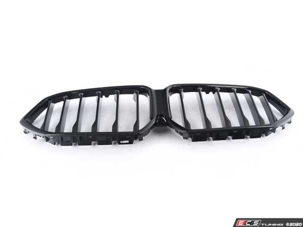 Genuine BMW - 51138745303 - Grill Front - Hgl Black (51-13-8-745-303)