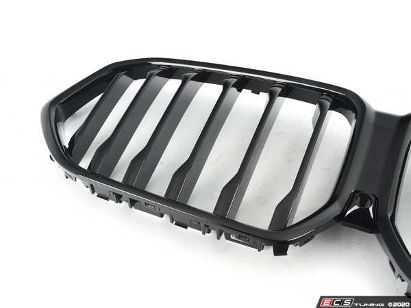 Genuine BMW - 51138745303 - Grill Front - Hgl Black (51-13-8-745-303)