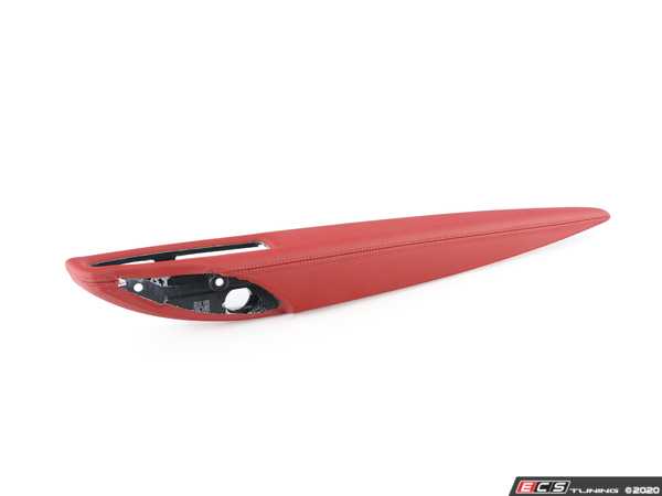 Genuine BMW - 51417345386 - Leather Armrest - Front Right - Korallrot ...