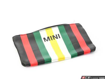Genuine MINI - 80212463258 - MINI POUCH STRIPED - (NO LONGER AVAILABLE ...