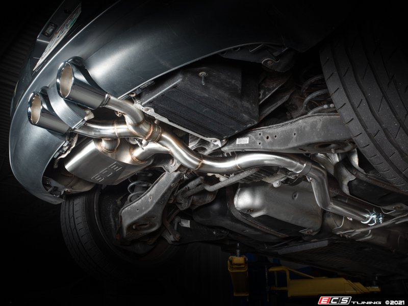 ECS News - New MK5 R32 Valved Catback Exhaust System