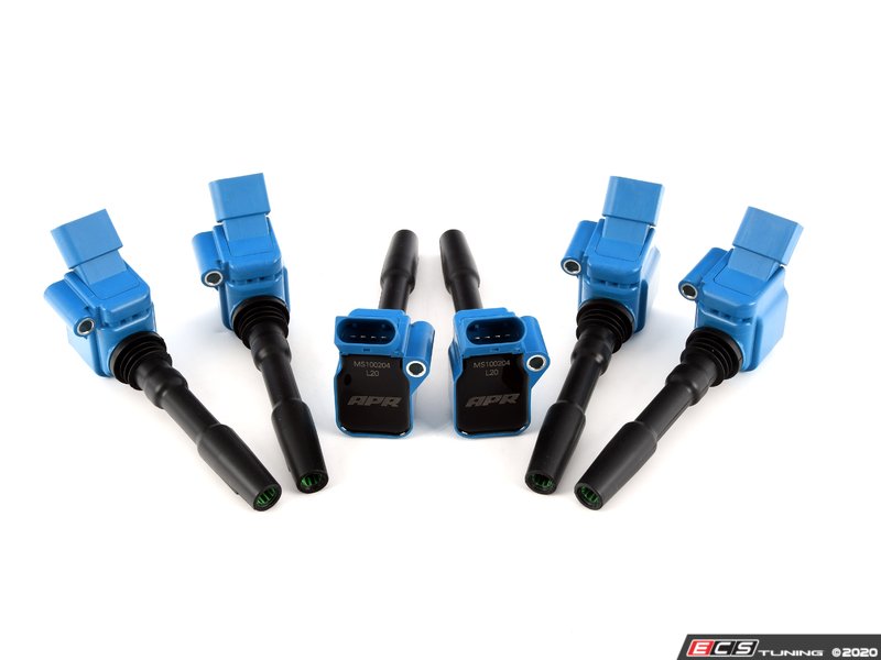 APR - MS100204-6KT - APR Upgraded Ignition Coils - Blue - Set Of Six