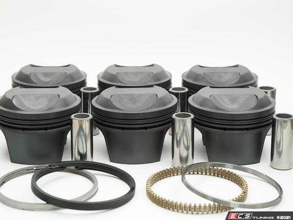 Mahle Motorsports - 197883929T - MAHLE PowerPak Forged Piston Kit with ...