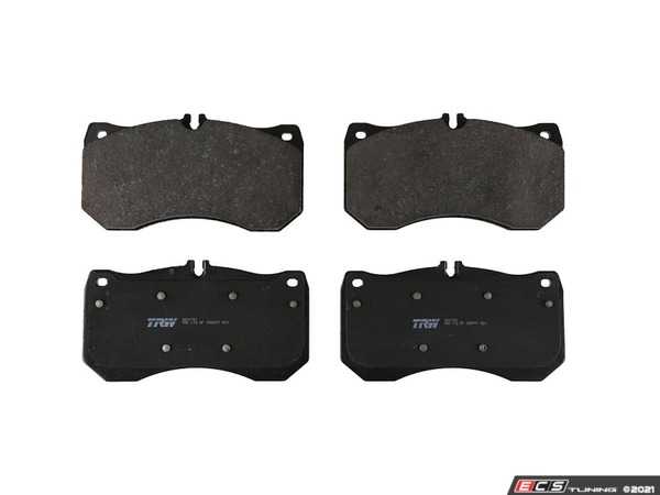 TRW - 4H0698151C - Low-Metallic Front Brake Pad Set