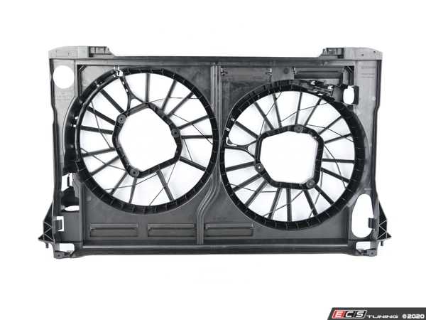 Genuine Volkswagen Audi - 4E0121207M - Dual Fan Cowl (4E0 121 207 M)