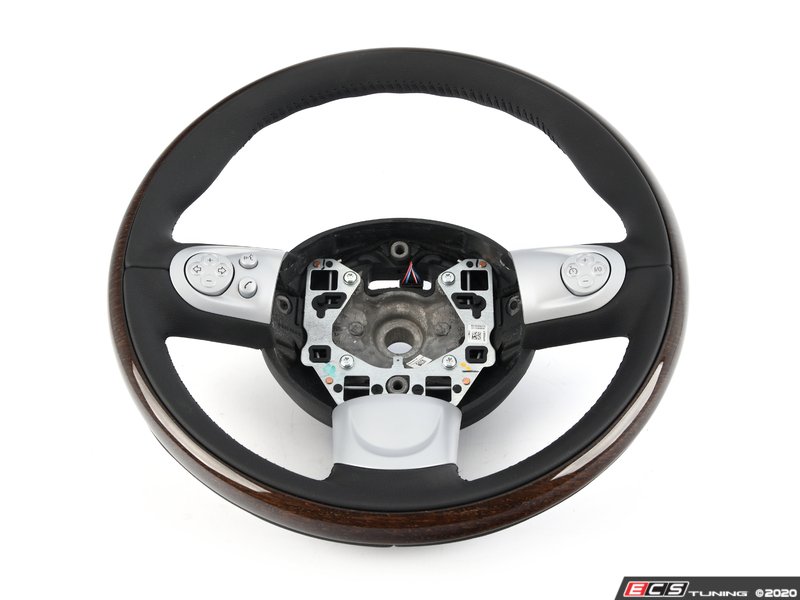 Genuine MINI - 32306783354 - Three Spoke Steering Wheel - English Oak ...