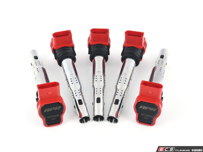 APR - MS100208-5KT - APR Upgraded Ignition Coil - Red - Set of Five