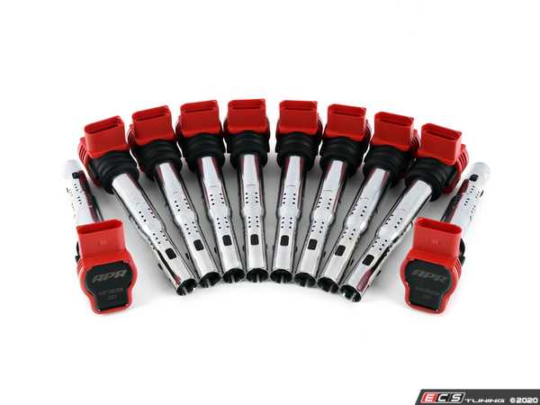 APR - MS100208-10KT - APR Upgraded Ignition Coil - Red - Set of Ten