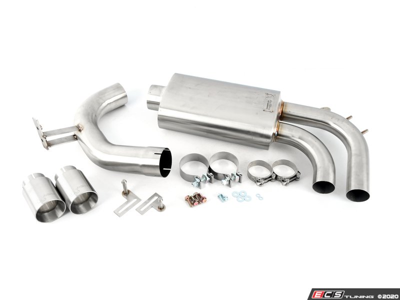 Active Autowerke - 11-026 - Signature Exhaust Muffler With Dual Tips ...