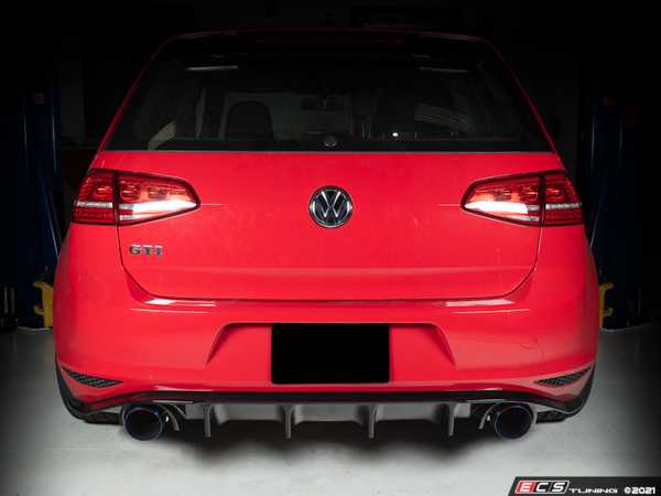 ECS - 011951LA04 - ECS "Ti.22" MK7 GTI 3.0" Titanium Catback Exhaust System