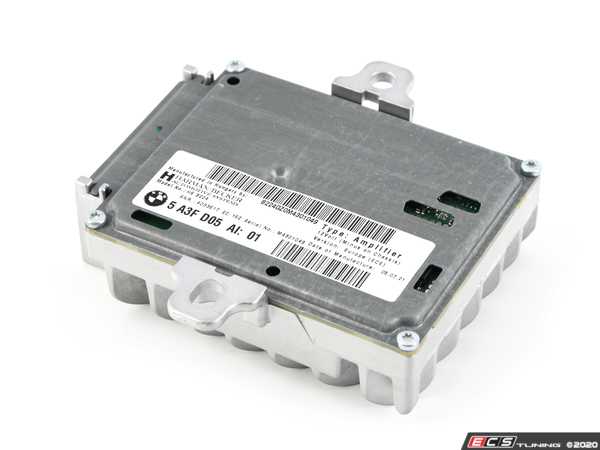 Genuine BMW - 65125A3FD05 - CONTROL UNIT WITH ACTIVE SOU (65-12-5-A3F-D05)