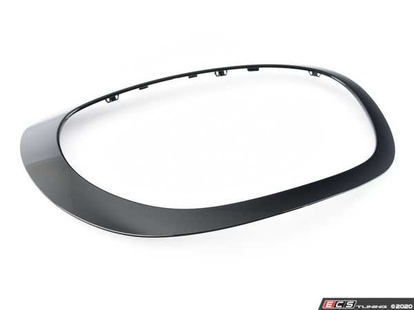 Genuine MINI - 51138739352 - Headlight Trim Ring Black Line - Right (51 ...