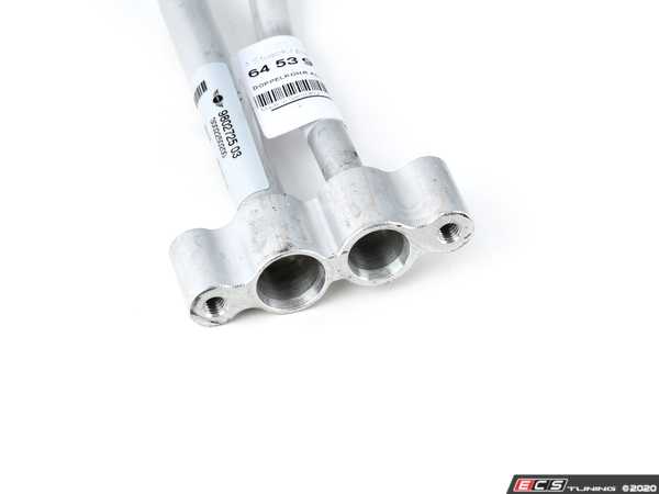 Genuine MINI - 64539802725 - ALUMINIUM DOUBLE PIP (64-53-9-802-725)