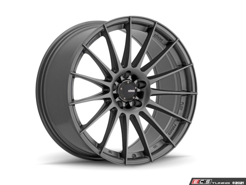 Konig - rf8751245gKT - 17" KONIG Rennform Flow Formed Wheel Set - Matte ...