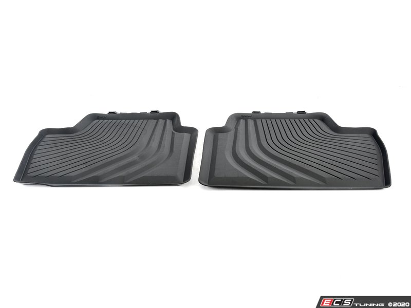 Genuine BMW - 51475A134A7 - FLOOR MATS, ALL-WEATHER, REA (51-47-5-A13-4A7)