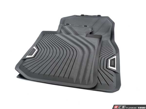 Genuine BMW - 51472461168 - G20 All Weather Front Floor Mat - Black (51 ...