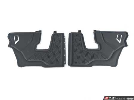 Genuine BMW - 51472458557 - FLOOR MATS ALL-WEA., REAR (3 (51-47-2-458-557)