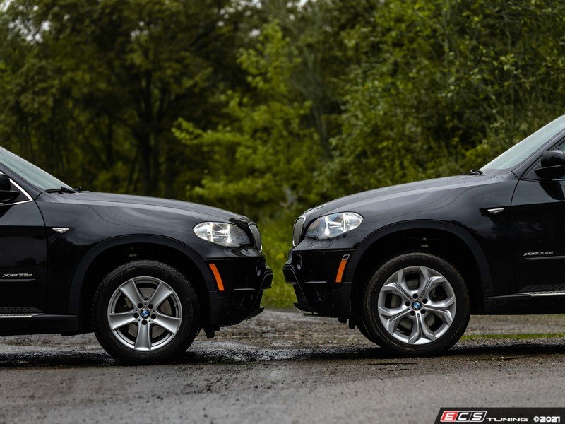 ECS News - BMW E70 X5 ECS Overland Skid Plates & Lift Kits