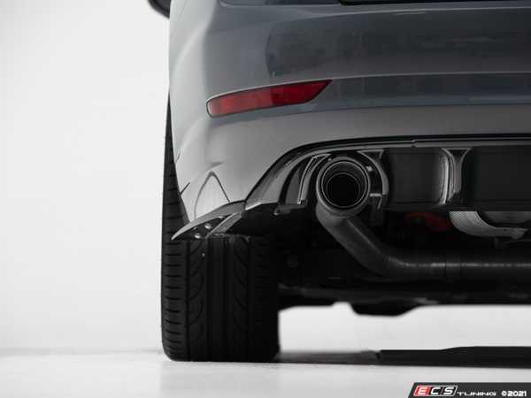 ECS - 007218la01-01KT - MK7 Jetta GLI Rear Diffuser Kit - Gloss Black
