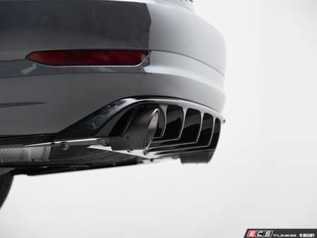 ECS - 007218la01-01KT - MK7 Jetta GLI Rear Diffuser Kit - Gloss Black