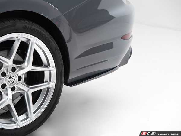 ECS - 007218la01-01KT - MK7 Jetta GLI Rear Diffuser Kit - Gloss Black