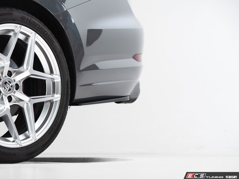 ECS - 007218la01-01KT - MK7 Jetta GLI Rear Diffuser Kit - Gloss Black