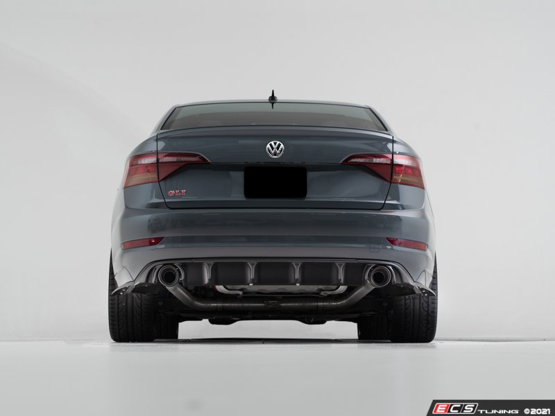 ECS - 007218LA01-02KT - MK7 Jetta GLI Rear Diffuser Kit - Textured Black