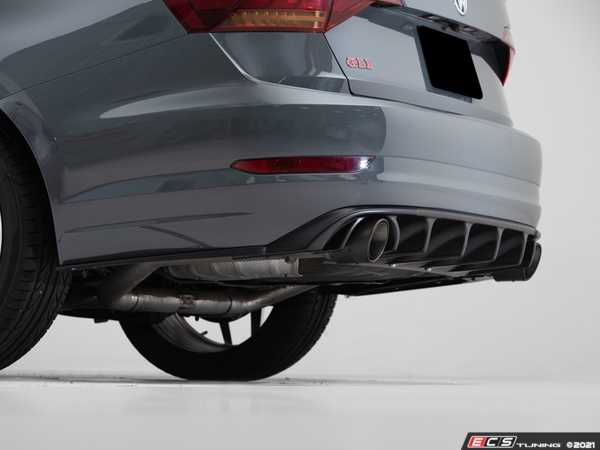 ECS - 007218LA01-02KT - MK7 Jetta GLI Rear Diffuser Kit - Textured Black