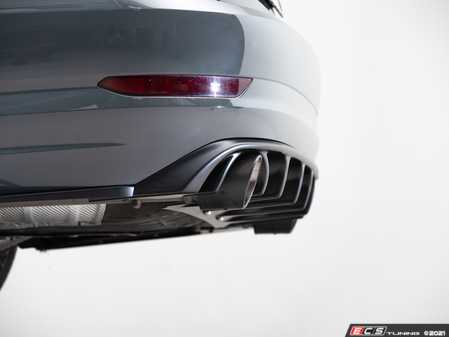 ECS - 007218LA01-02KT - MK7 Jetta GLI Rear Diffuser Kit - Textured Black