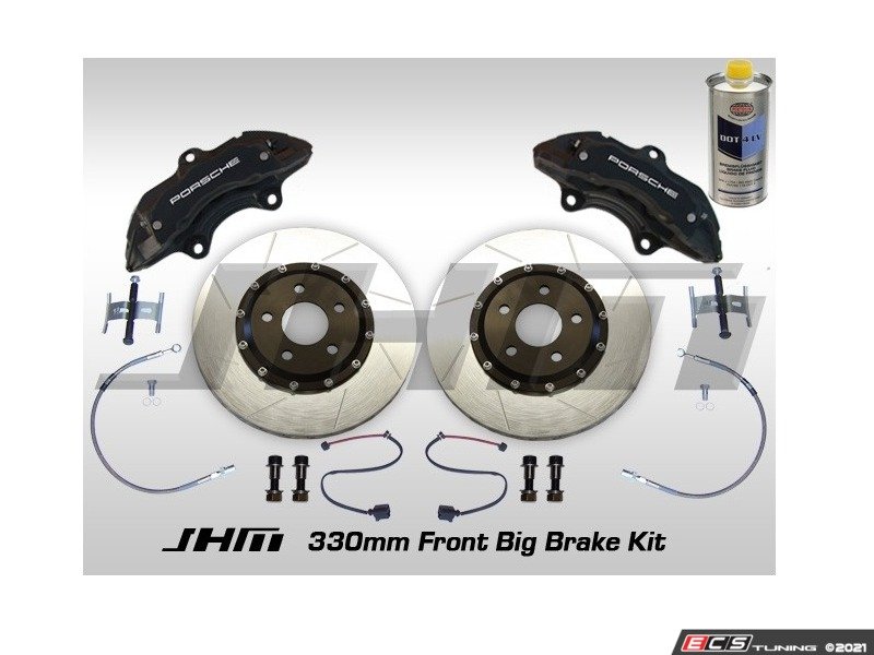 JH Motorsports - BBK-1019x330x32 - Front BBK (Big Brake Kit) JHM 330mm ...