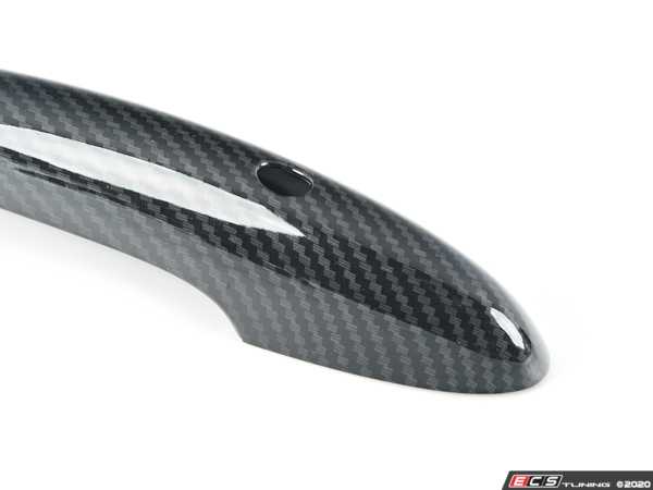 ECS - 512198005572 - Door Handle Carbon Fiber Design Cover - Set Of Four