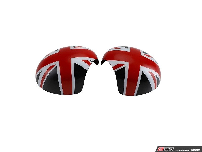 ECS - 51160415113 - Union Jack Mirror Cap Covers - Set